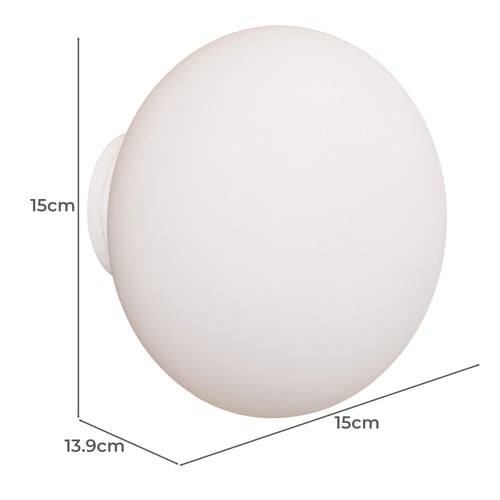 Lighting Avenue Orb Wall Light | Temple & Webster