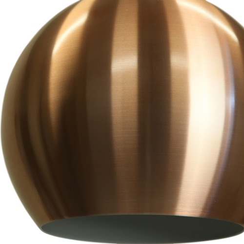 Retro Glow Copper Paradise 1 Light Metal Pendant | Temple & Webster