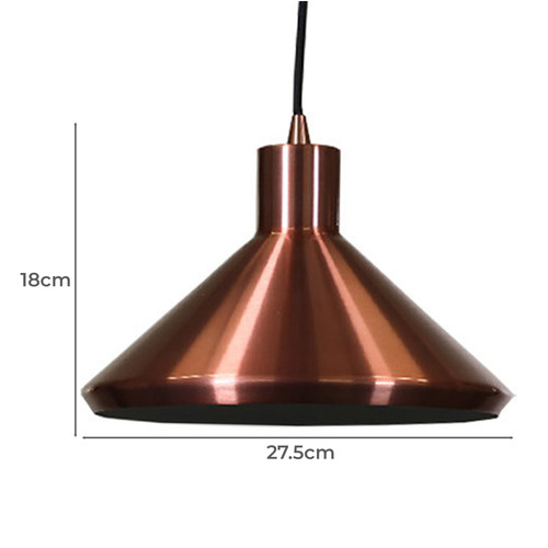 Retro Glow Elouera Aluminum Pendant Light | Temple & Webster