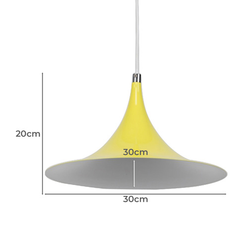 Retro Glow Red Trinity 1 Ligh Metal Pendant Light | Temple & Webster