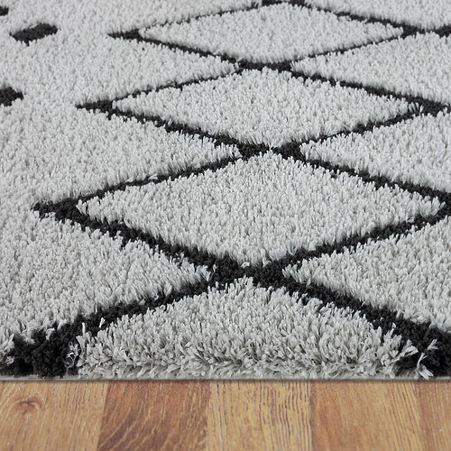 Lotus Rugs Grey Sketch Mellow Power-Loomed Rug | Temple & Webster
