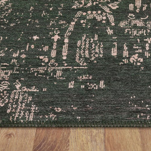 Lotus Rugs Green Divine Power-Loomed Rug | Temple & Webster