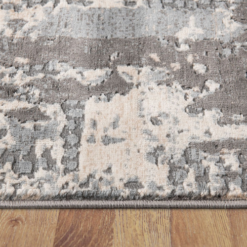 Lotus Rugs Stone Grey Fantasy Power-Loomed Rug | Temple & Webster