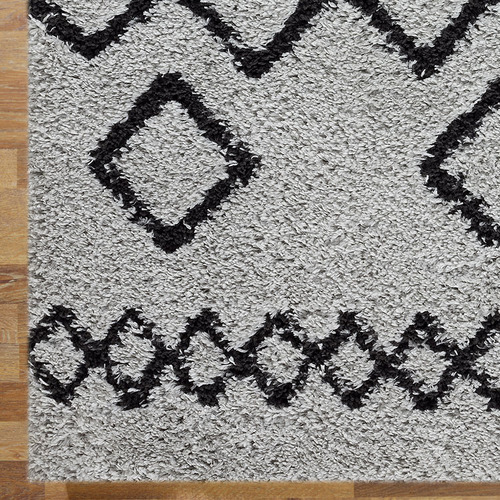 Lotus Rugs Grey Sketch Mellow Power-Loomed Rug | Temple & Webster