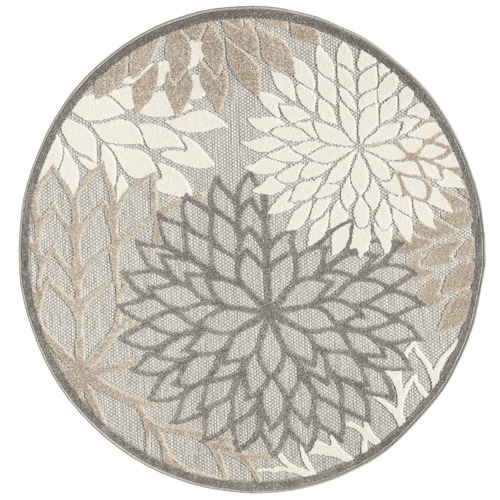 Lotus Rugs Lucca Miah Indoor/Outdoor Round Rug | Temple & Webster