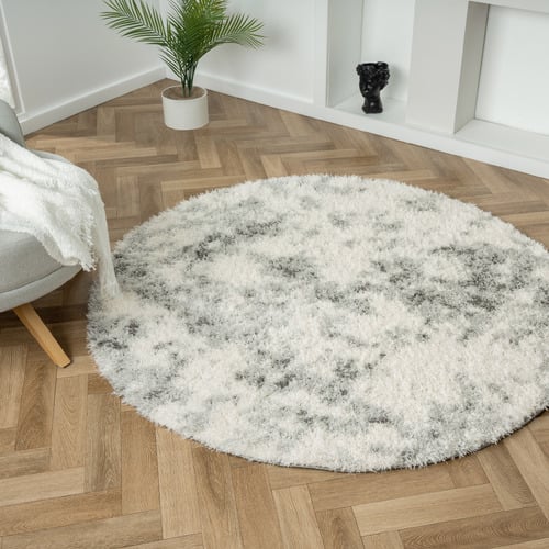 Lotus Rugs Signe Contemporary Round Rug | Temple & Webster