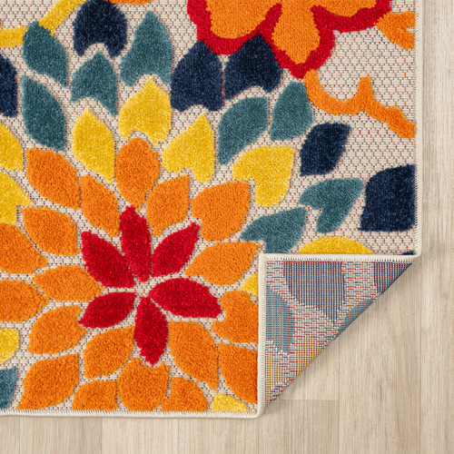 Lotus Rugs Lancaster Floral Indoor/Outdoor Rug | Temple & Webster