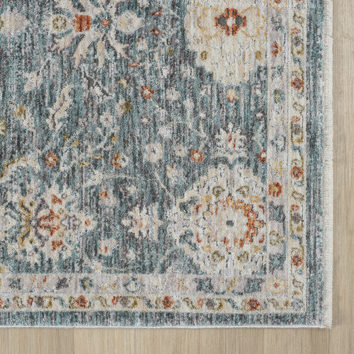 Lotus Rugs Denim Mcgee Traditional Rug | Temple & Webster
