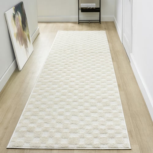Cream Mitchell Runner | Temple & Webster