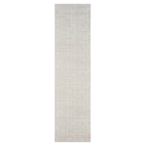 Cream Pontite Runner | Temple & Webster