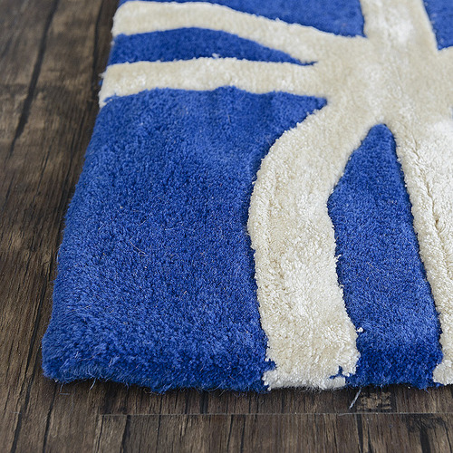 ElementalRugCollective Blue Cloud Atlas Wool-Blend Area Rug | Temple ...