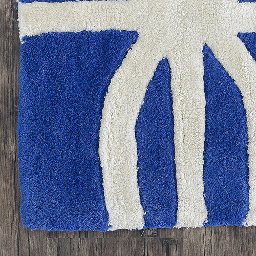 ElementalRugCollective Blue Cloud Atlas Wool-Blend Area Rug | Temple ...