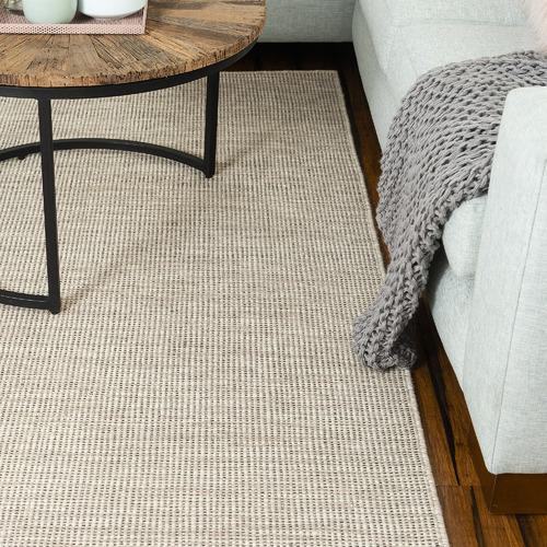ElementalRugCollective Beige Warsaw Hand Made Wool Rug | Temple & Webster
