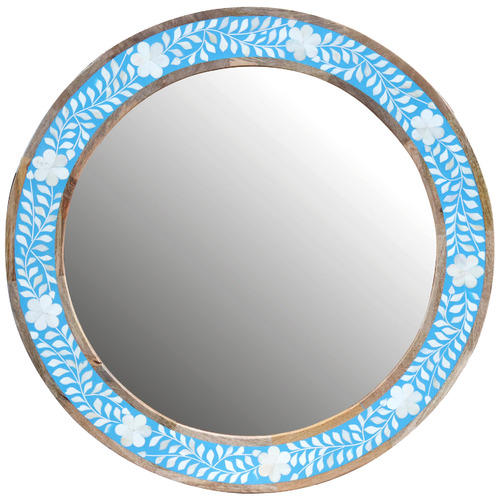 Manyara Mango Wood Mirror | Temple & Webster