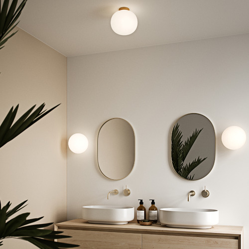 Alton Opal Glass Ceiling Light | Temple & Webster