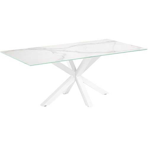 White Camden Dining Table | Temple & Webster