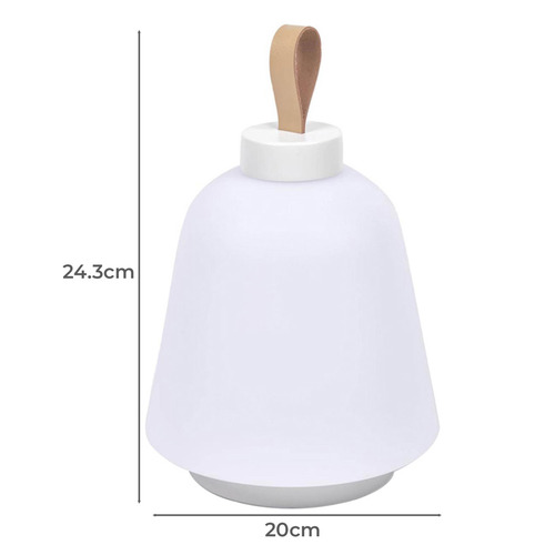 Naima Bell Rechargeable LED Outdoor Lamp | Temple & Webster