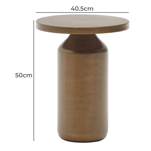 Ezra Round Side Table | Temple & Webster