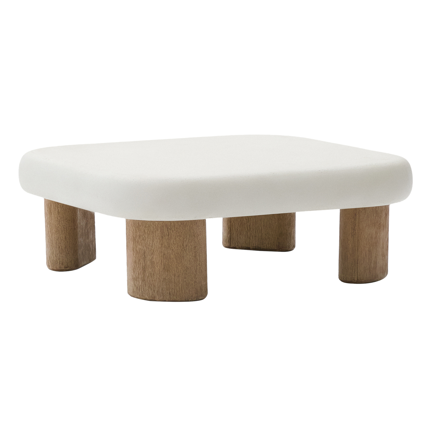 Palmera Square Cement Outdoor Coffee Table | Temple & Webster