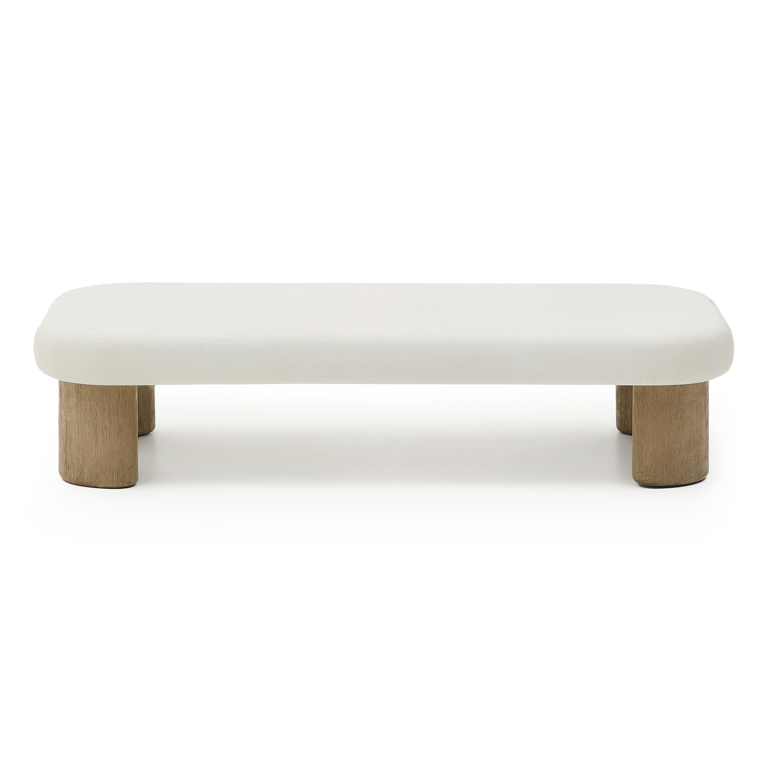 Palmera Rectangular Cement Outdoor Coffee Table | Temple & Webster