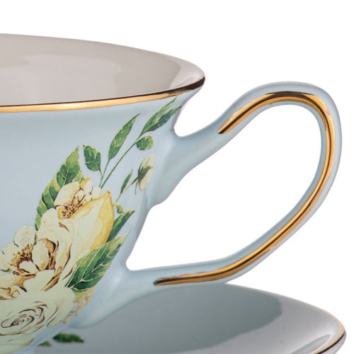 Ashdene 5 Piece Citrus Blooms Tea Set | Temple & Webster