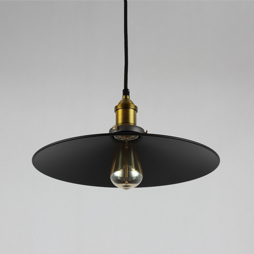 Observatory Lighting Aged Steel Filament Pendant Light | Temple & Webster