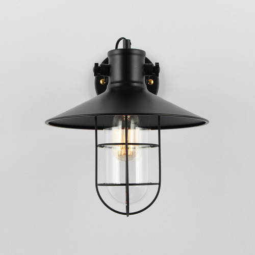 Observatory Lighting Wire Guard Industrial Wall Light | Temple & Webster