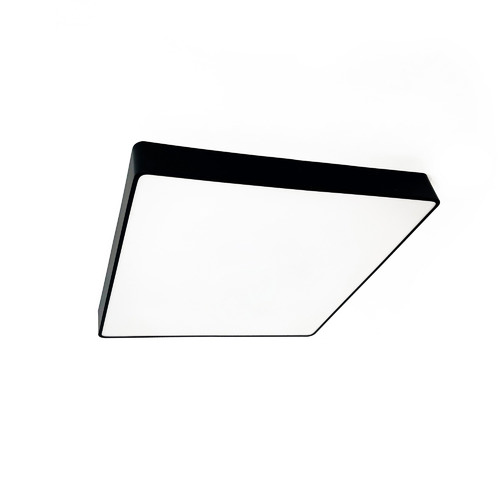 Black Harrison Square LED Ceiling Light | Temple & Webster
