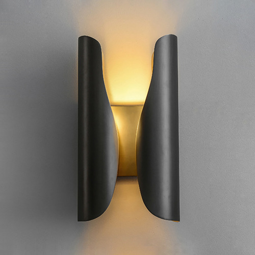 Observatory Lighting Natron Iron Wall Sconce | Temple & Webster