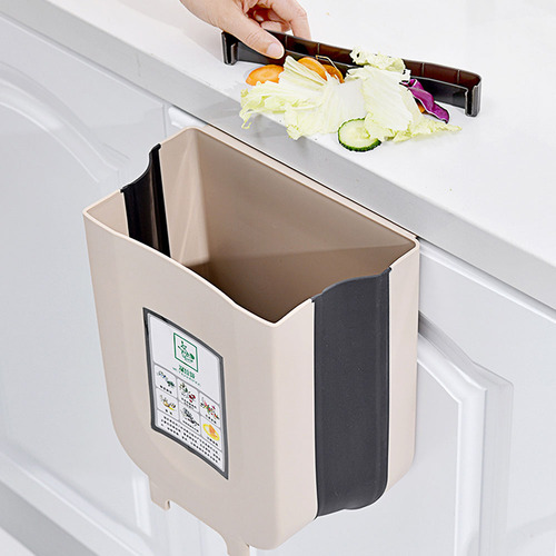 Cielo Wall Mounted Foldable Trash Bin | Temple & Webster
