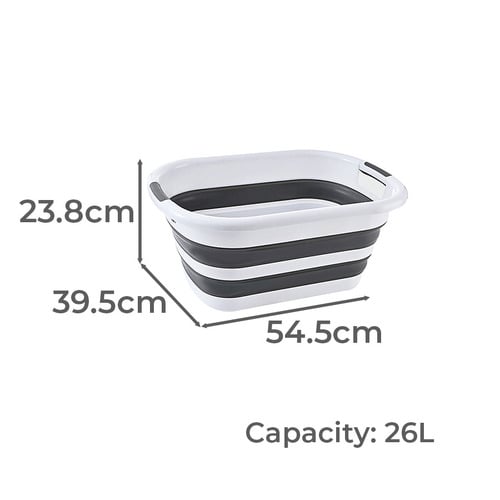 New Life Lighting Titan Foldable Laundry Basket | Temple & Webster