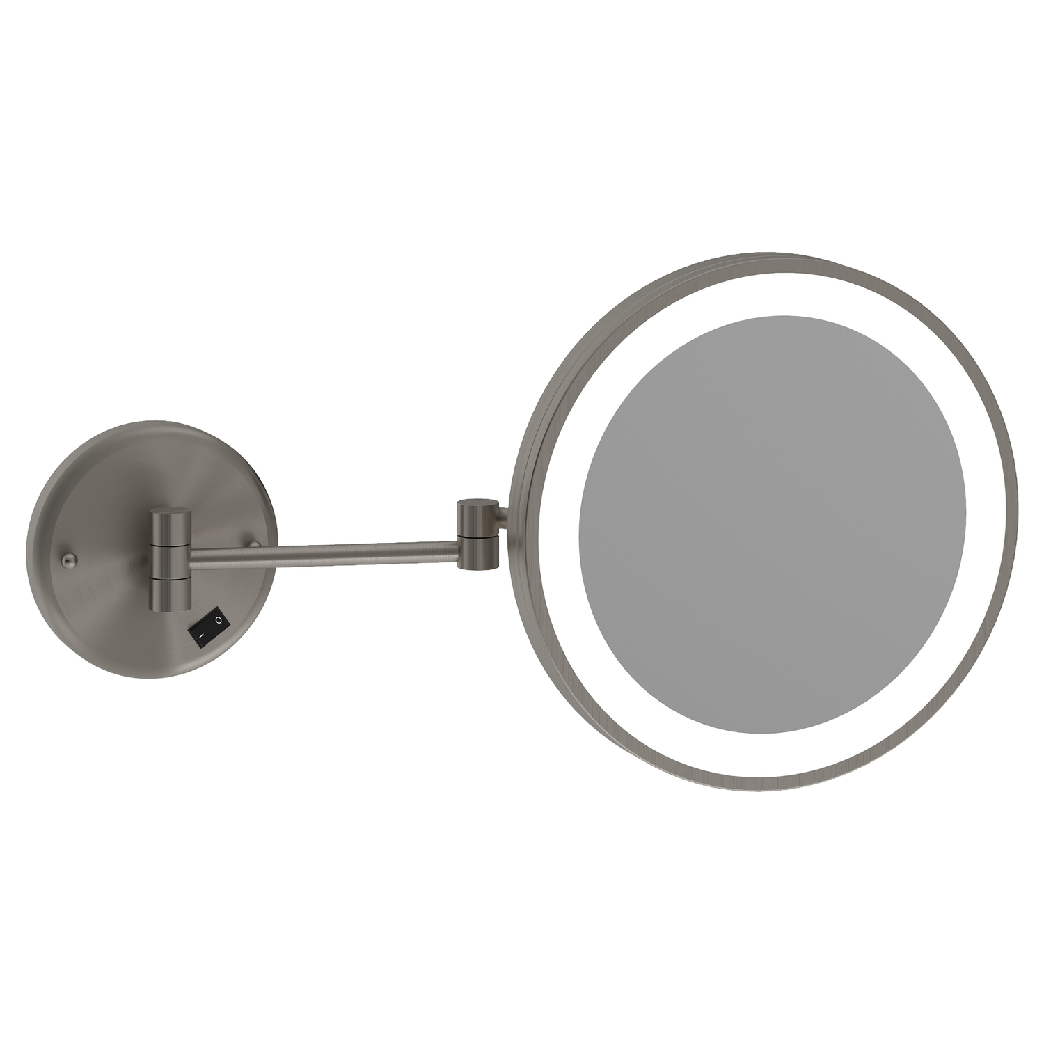 Ablaze 250mm 3x Magnification Shaving Mirror with Concealed Wiring ...
