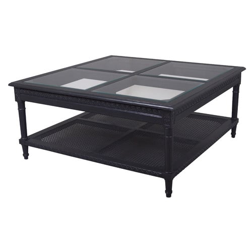 Elegant Designs Black Santa Maria Coffee Table | Temple & Webster