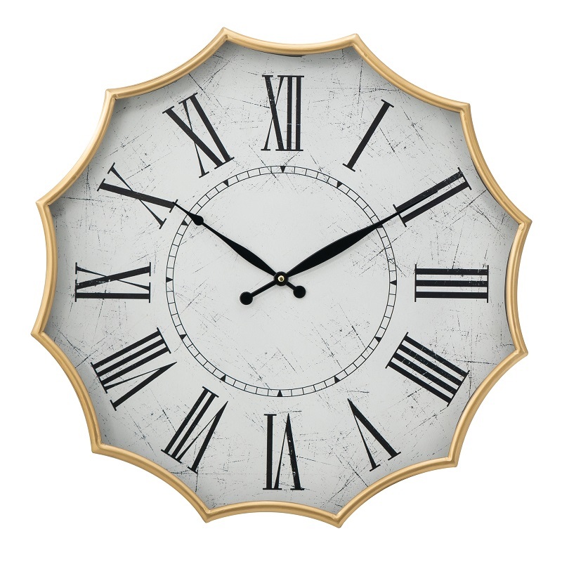 Elegant Designs 60cm Scalloped Wall Clock | Temple & Webster