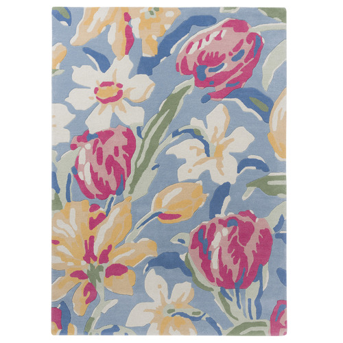 Tulips Hand-Tufted Wool Rug | Temple & Webster