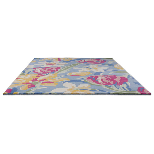 Tulips Hand-Tufted Wool Rug | Temple & Webster