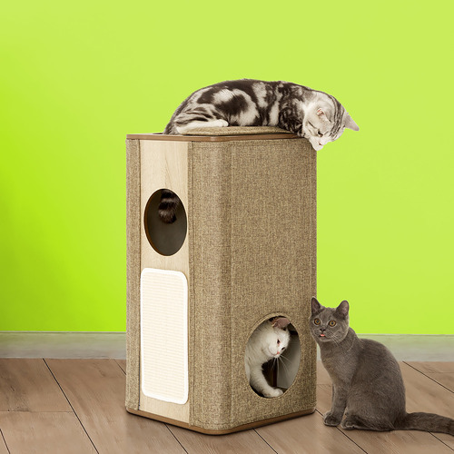 BraxtonHome 73cm Luna Cat Scratching Post | Temple & Webster