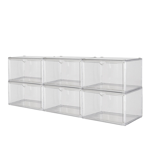 BraxtonHome Hamish Stackable Shoe Boxes | Temple & Webster