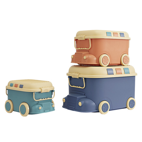 BraxtonHome 3 Piece Kids' Klytie Toy Box Set | Temple & Webster