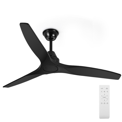 BraxtonHome Evelina 132cm DC Ceiling Fan with Remote Control | Temple ...