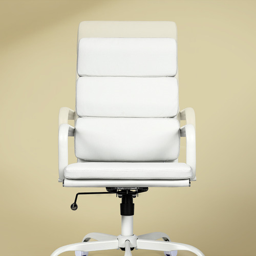 BraxtonHome Failey High Back Faux Leather Executive Chair | Temple ...