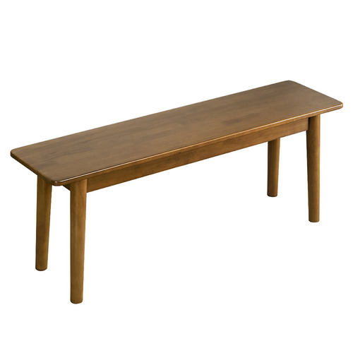 BraxtonHome 2 Seater Elyssia Rubberwood Dining Bench | Temple & Webster
