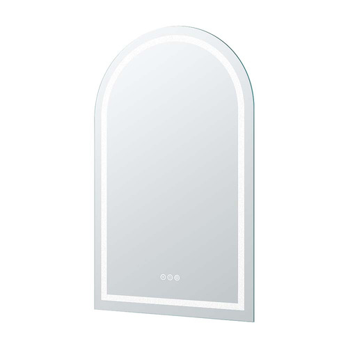 Edda Arched LED Bathroom Wall Mirror | Temple & Webster