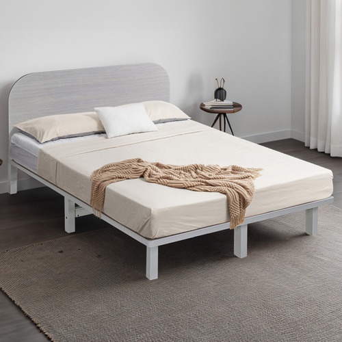 Luca Pine Wood Bed Frame | Temple & Webster