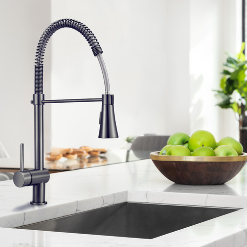 BraxtonHome Kieko Spring Kitchen Sink Mixer | Temple & Webster