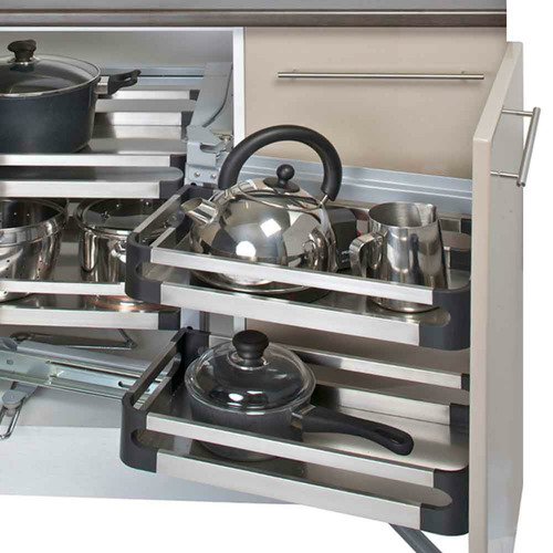 Elite Chef Magic Corner Pull Out Kitchen Storage Right Opening | Temple ...