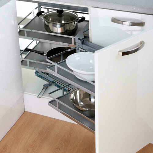 Provedore Magic Corner Pull Out Kitchen Storage Right Opening | Temple ...