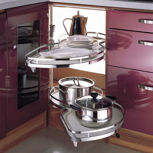 Provedore Swing Out Kitchen Corner Storage Unit Right Opening | Temple ...