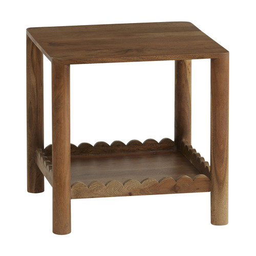Forrest Acacia Wood Side Table | Temple & Webster