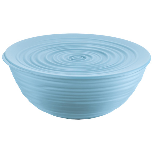 Guzzini Powder Blue Guzzini Earth Serving Bowl with Lid | Temple & Webster